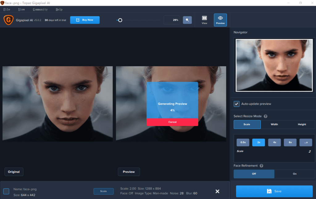 How to Increase Resolution of Image with Topaz Gigapixel AI?