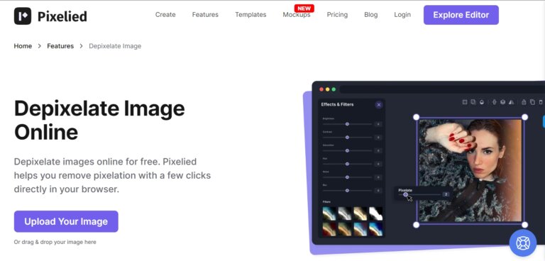 Top 10 AI Tools to Depixelate Image in 2024