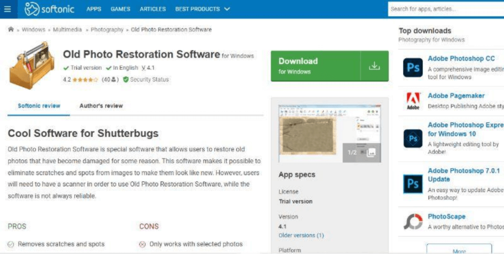 Top 20 Best AI Photo Restoration Software and Online Tools Review | 2024