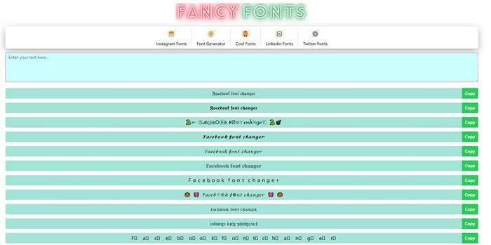 Top 10 Facebook Font Generators Review 2024