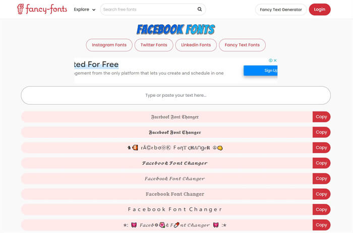 Top 10 Facebook Font Generators Review 2024