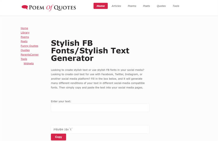 Top 10 Facebook Font Generators Review 2024
