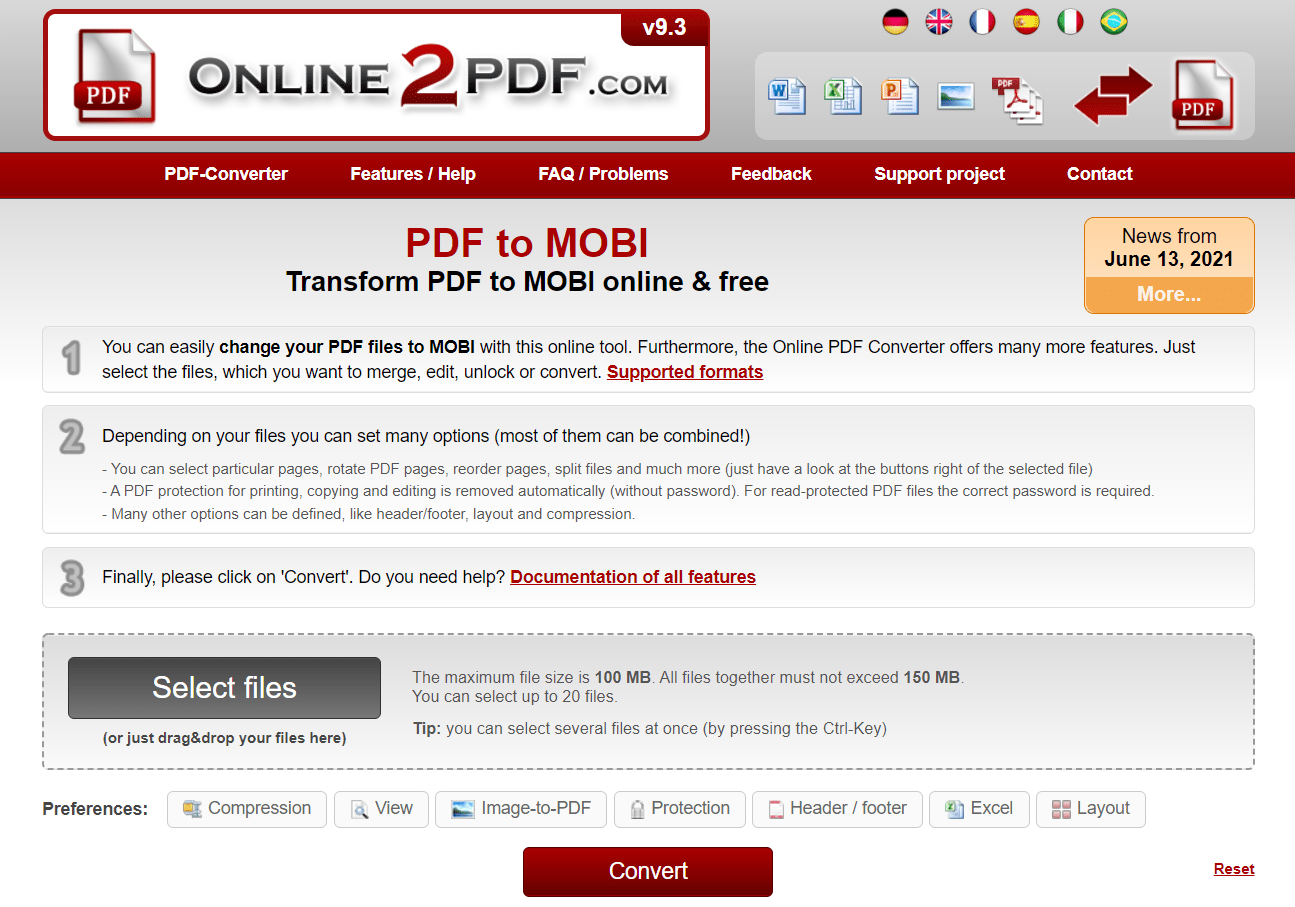 Top 10 PDF to Mobi Converter Tools Review