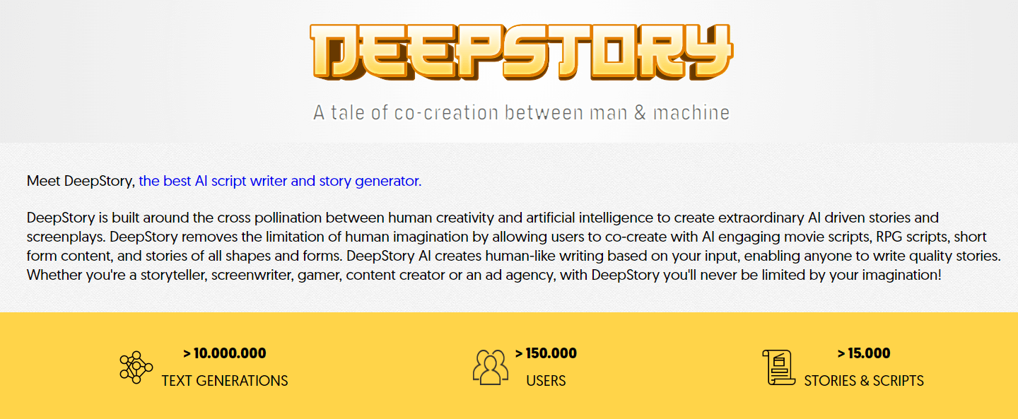 Top 10 AI Story Generators for Creative Writing 2024