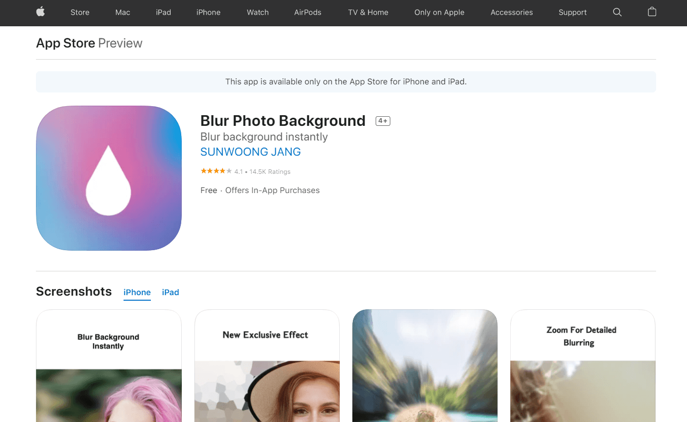 Top 10 Blur Background APP and Websites Review
