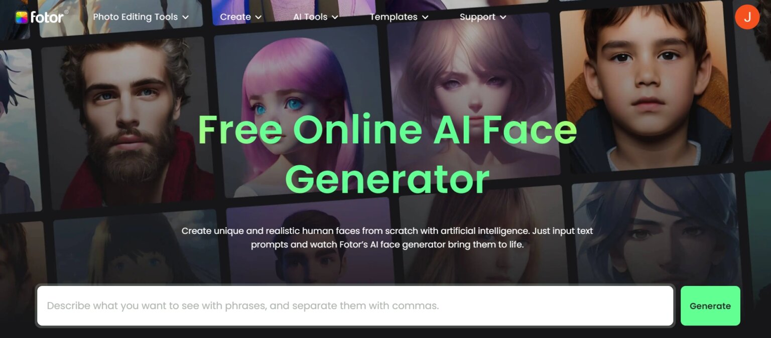 Top 8 Random Face Generators