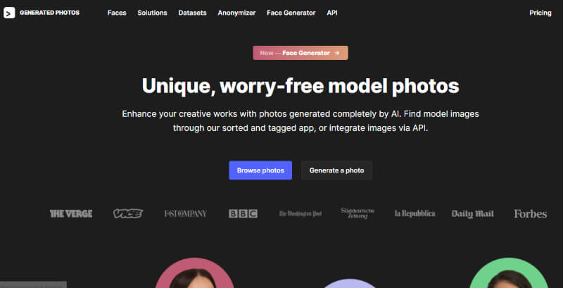 Top 8 Random Face Generators