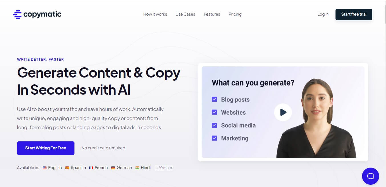 Top 12 AI Content Generator Reviews