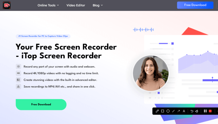 iTop Screen Record-- Explore Powerful Screen Recording Experience